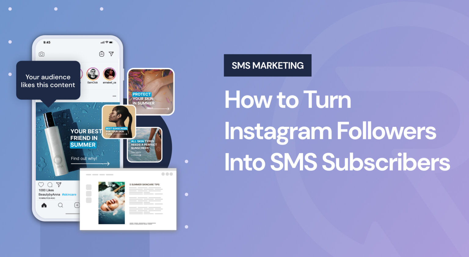 How to Turn Instagram Followers Into SMS Subscribers | Recart