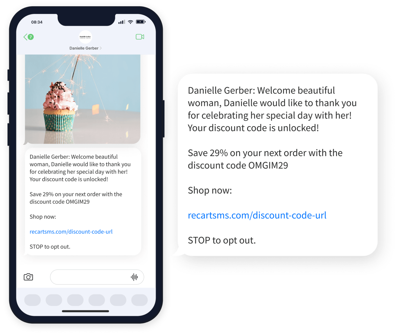 50 SMS Marketing Examples for Ecommerce + Data