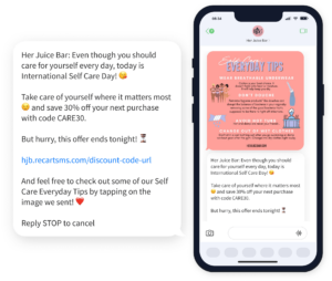 50 SMS Marketing Examples for Ecommerce + Data