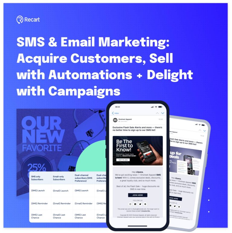 SMS & Email Marketing: Acquire Customers, Sell with Automations ...